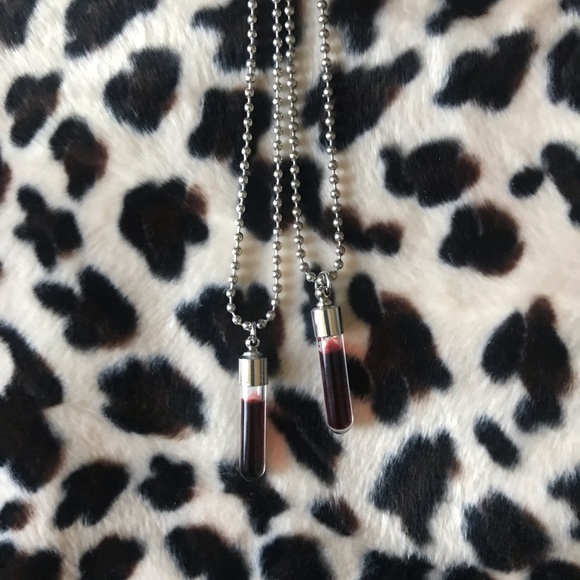 Jewelry | Vampire Blood Vial Fauxfake Halloween Necklace | Poshmark